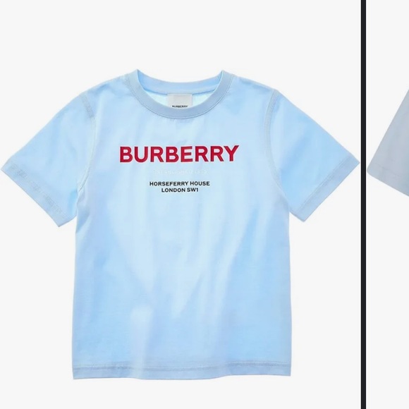 Burberry | Shirts & Tops | Burberry Kids Horseferry Print Cotton Tshirt | Poshmark